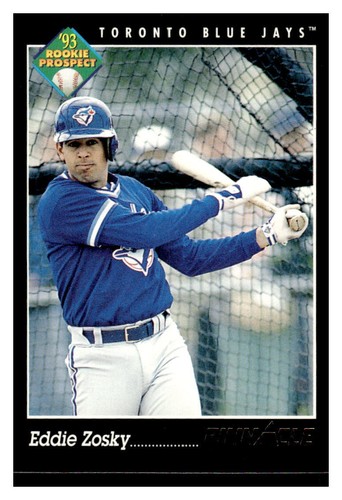 1993 Pinnacle #247 Eddie Zosky - Toronto Blue Jays | eBay