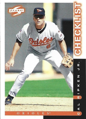 Cal Ripken, Jr.1997 Score #268 Checklist | eBay
