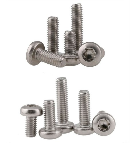 M2 M2.5 M3 M4 304 stainless steel round head Internal Torx Machine ...