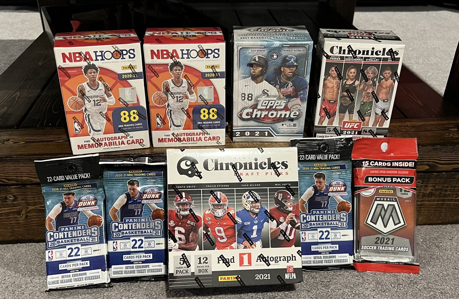 Sealed Retail Sports Card Box Lot (UNDER RETAIL PRICE!) | eBay