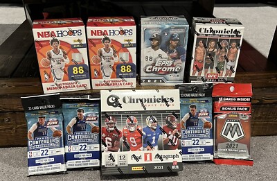 Sealed Retail Sports Card Box Lot (UNDER RETAIL PRICE!) | eBay