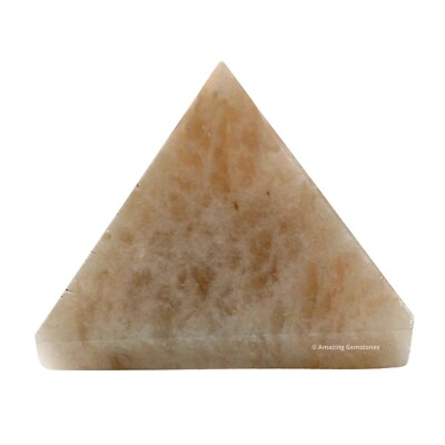 Cream Moonstone Crystal Pyramid Collection | eBay Australia