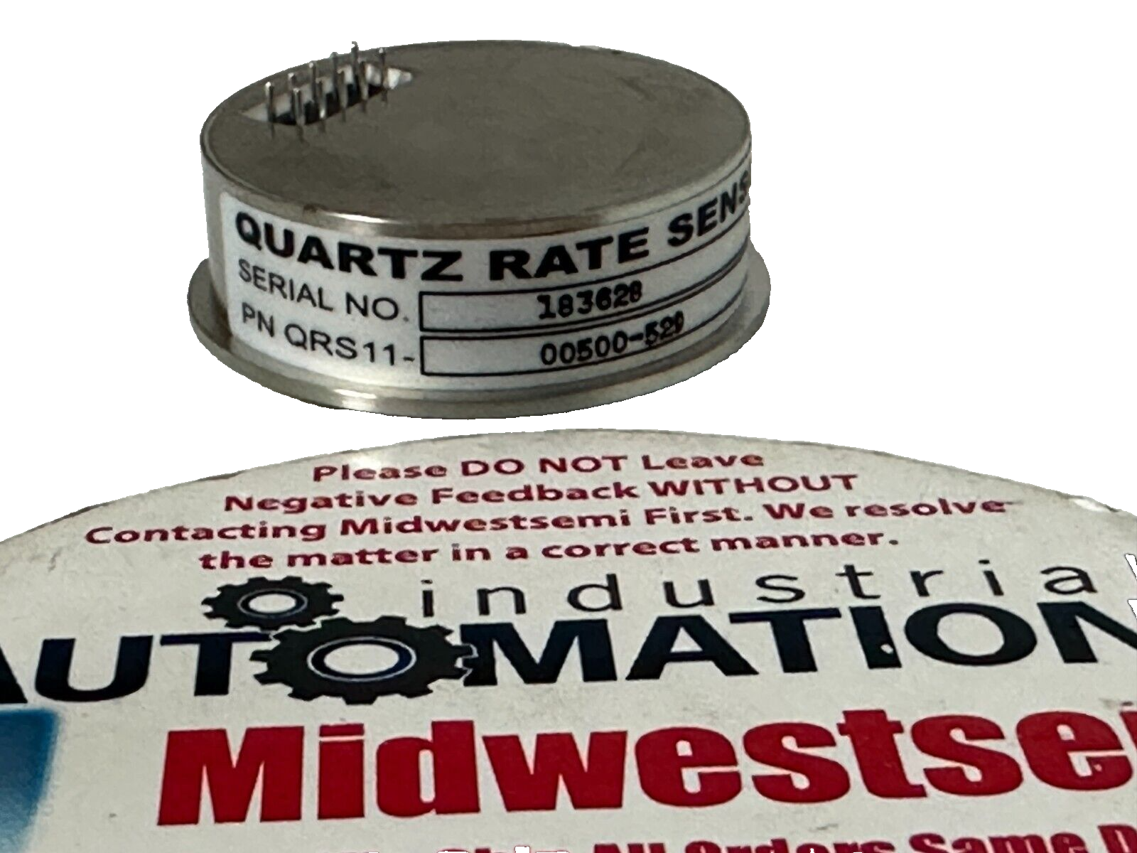 SYSTRON DONNER 06811 / QRS11-00500-529 QUARTZ RATE SENSOR S/N:183628 ...