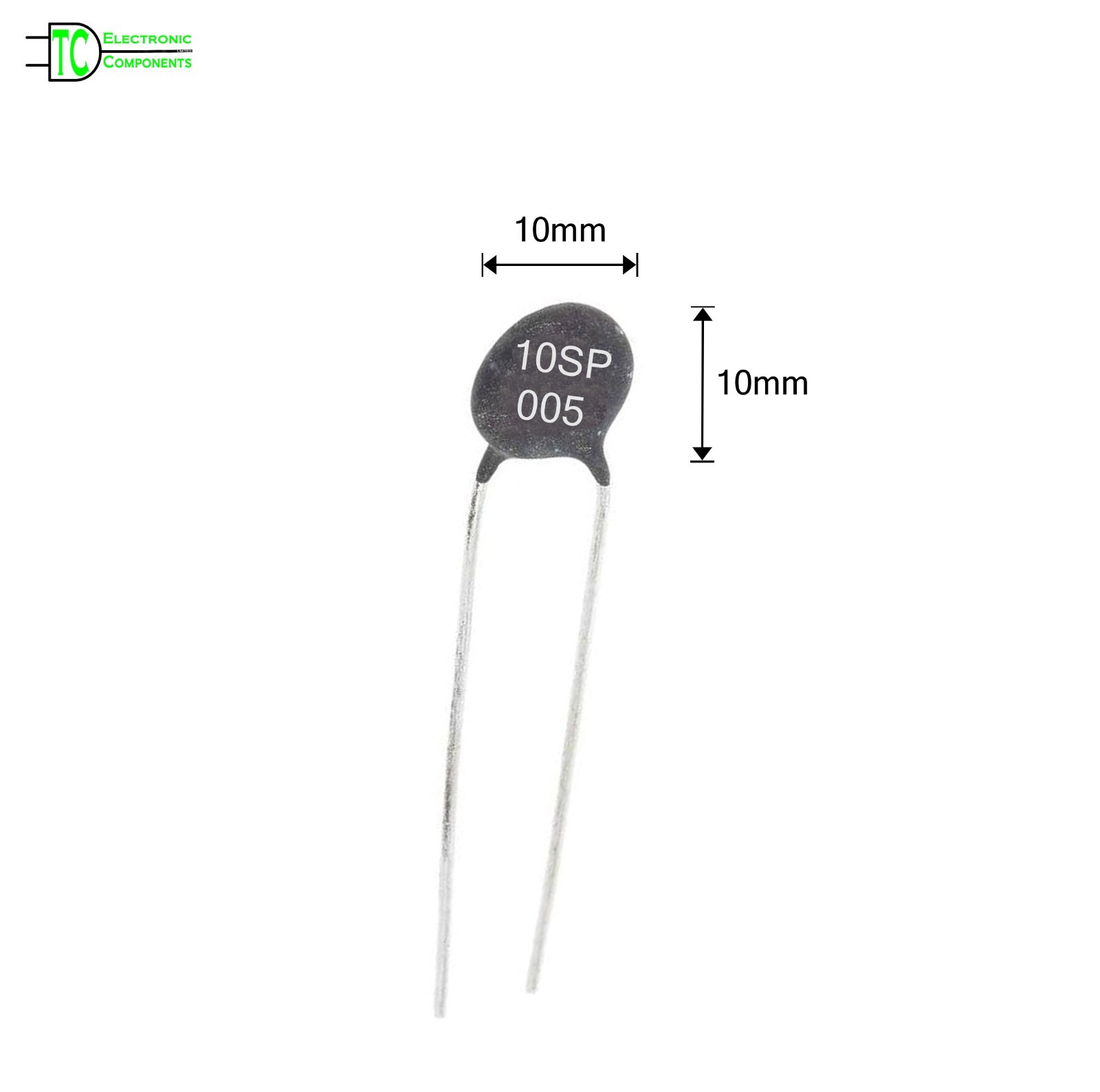10SP005 NTC Thermistors Surge Protection N10SP005 5 ohm 10mm 5 Pack | eBay