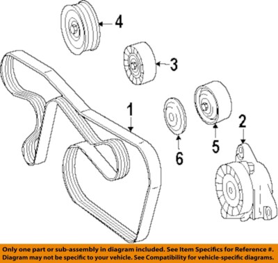 MERCEDES OEM 03-15 C63 AMG Cooling Belts Pulleys-Idler Pulley ...