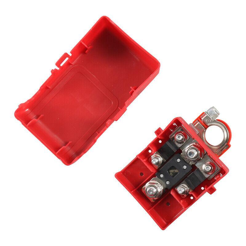 Red 400A Battery Clip Pile Head Battery Distribution Terminal Wiring ...