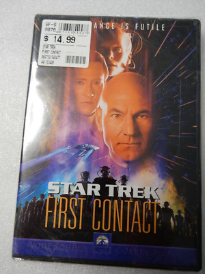 Star Trek First Contact (DVD) Patrick Stewart Widescreen NEW SEALED | eBay