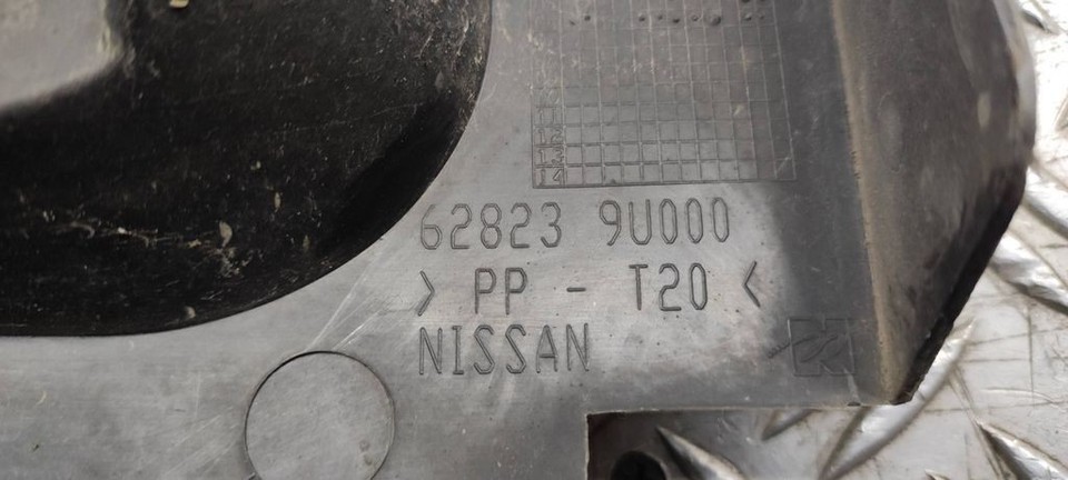 Nissan Note (E11) 2007 intercooler air guide duct channel 628239U000 ...