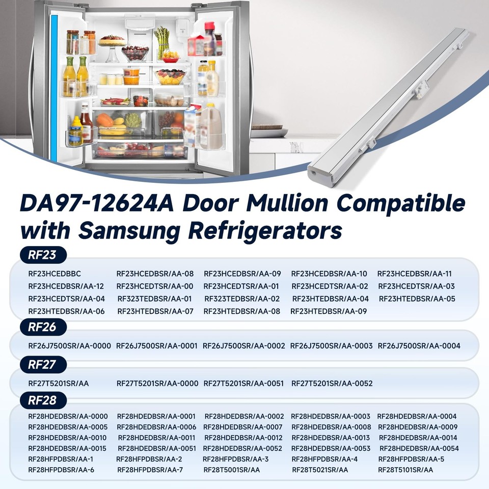 DA97-12624A Refrigerator Door Flipper Assembly Compatible with Samsung ...