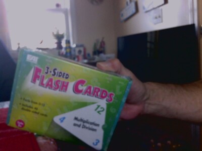 EAI 3-SIDED FLASH CARDS NEW MULTIPLICATION AND DIVISION | eBay