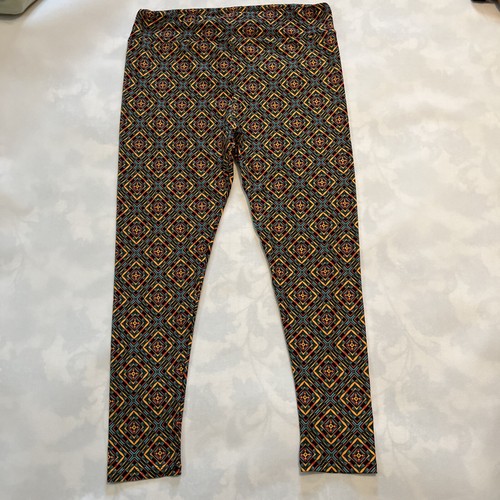 Lula Roe Leggings Pants Size Tall & Curvy Light Elastic Waist 32-40 ...
