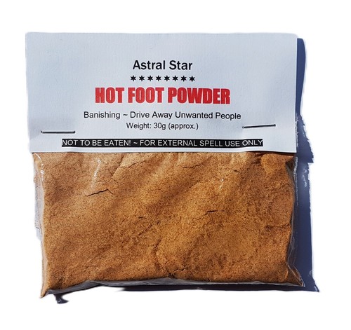 HOT FOOT POWDER Banishing Drive Away Unwanted People Enemies Spell Work ...