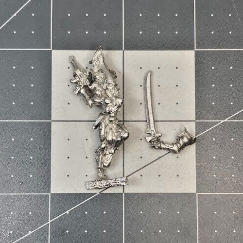 Vintage Warhammer 40K ELDAR HOWLING BANSHEE #1 aeldari citadel metal GW ...