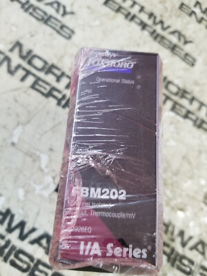 Foxboro I/A Series FBM202 CHANNEL ISOLATED THERMOCOUPLE FBM 202 | eBay