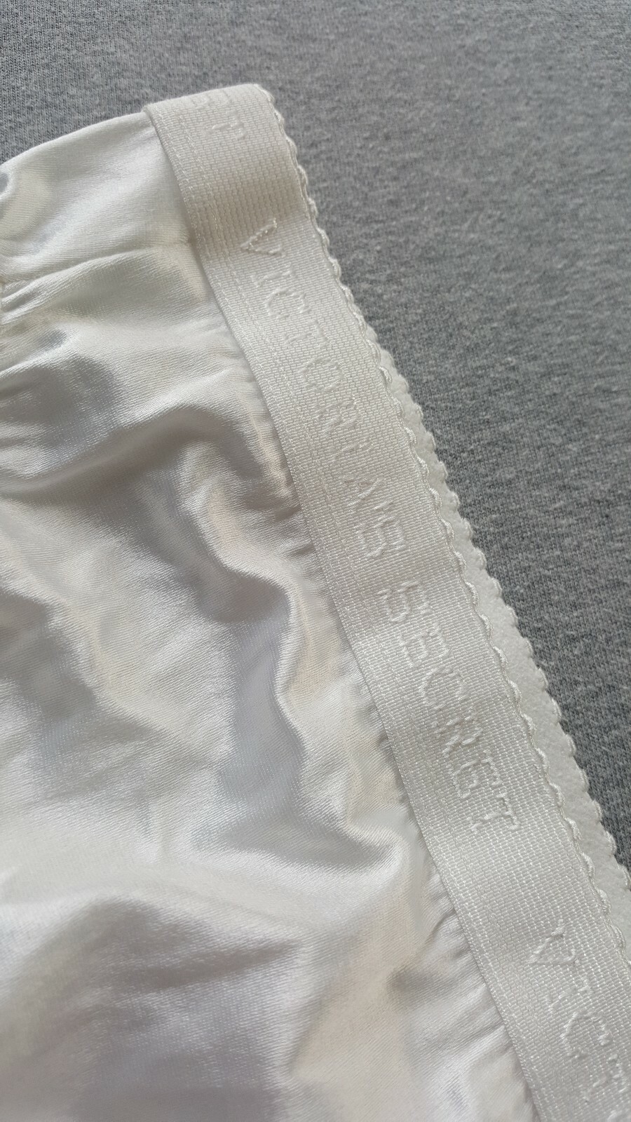 Victoria's Secret Vintage Second Skin Satin Hi Leg Cu… - Gem