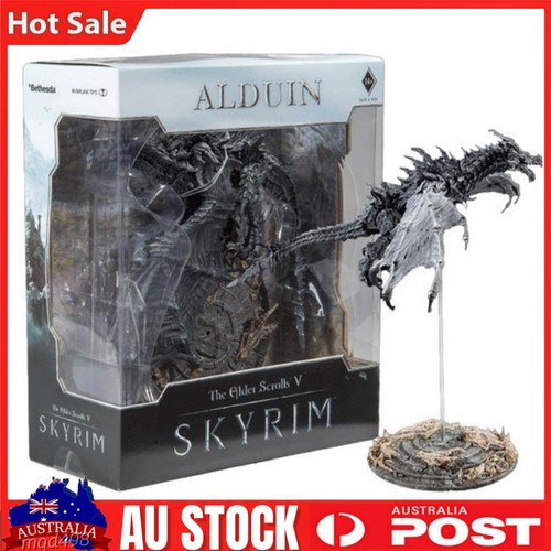 McFarlane Toy Elder Scrolls V: Skyrim Alduin Deluxe Box Action Figure ...
