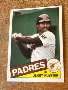 1985 Topps Traded Baseball # 96T Jerry Royster | eBay