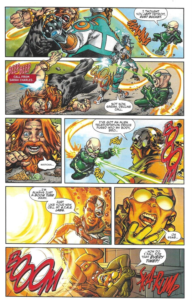 Cyborg Comic 1 First Print Cover A Edwin Galmon 2023 Morgan Hampton Tom ...