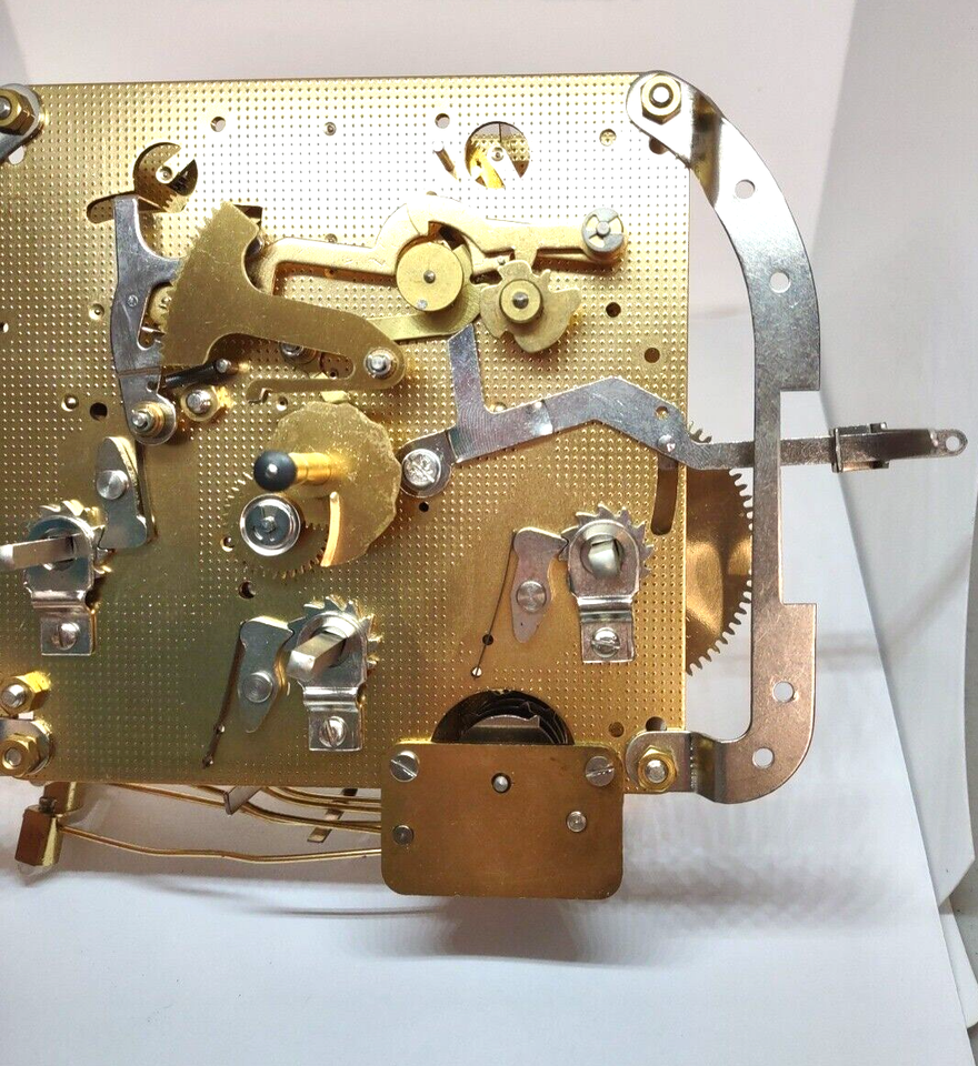 NOS Hermle 351-020/34 8 Day Chime Clock Movement Wall/Mantel Seth ...