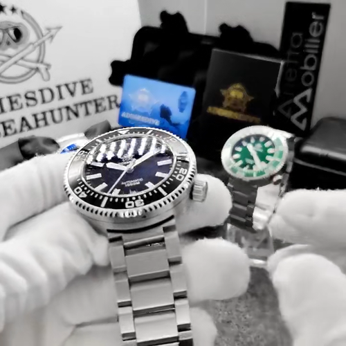 New ADDIESDIVE 1000M Tuna Diver Sapphire Watch NH35 Seiko Automatic ...