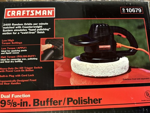 Craftsman # 10679 Buffer Polisher 9 5/8” New In Box | eBay