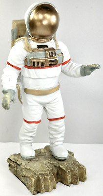 ASTRONAUT FIGURINE Home Decor Man In Space Suit 9 Inch Molded Astronaut ...