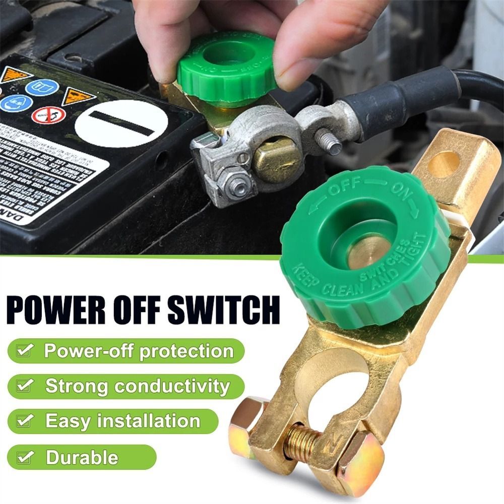 Car Battery Terminal Disconnect Switch Side Top Post Battery