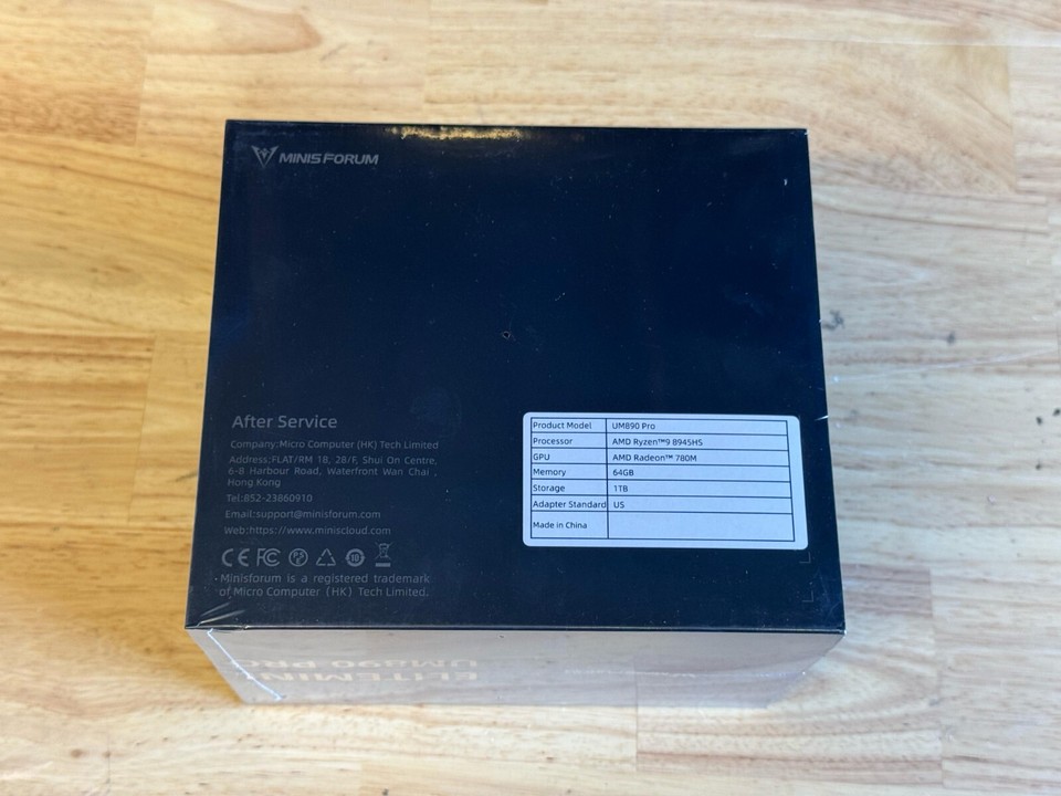 Minisforum UM890 Pro Mini PC AMD Ryzen 9 8945HS Processor, 64GB + 1TB ...