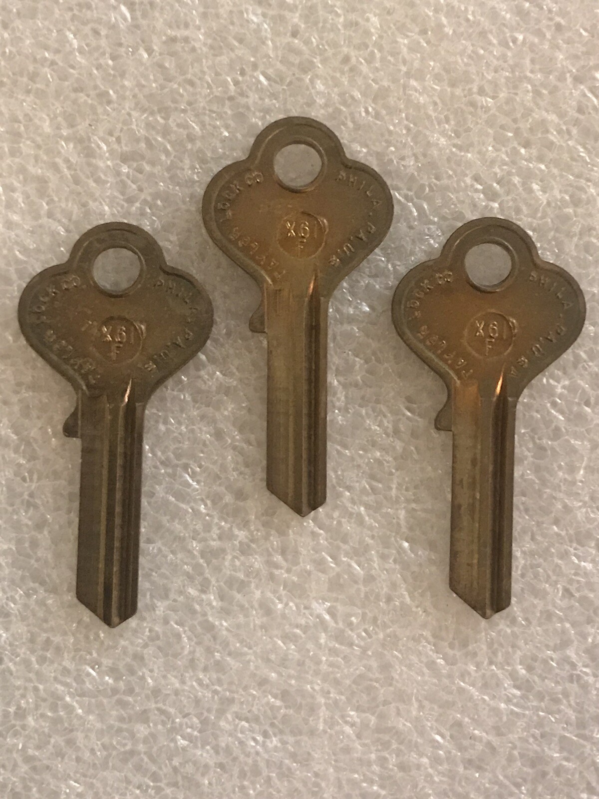 Taylor key blanks, X61F locksmith Set of 3 [x1] | eBay