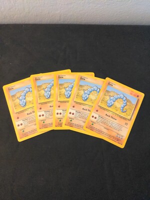 5 Pokémon TCG Onix Base Set 56/102 Regular Unlimited Common | eBay