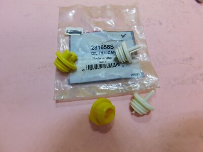 GENUINE BRIGGS & STRATTON OIL FILL CAP SET OF 4 # 281658S --- BAY 188 ...