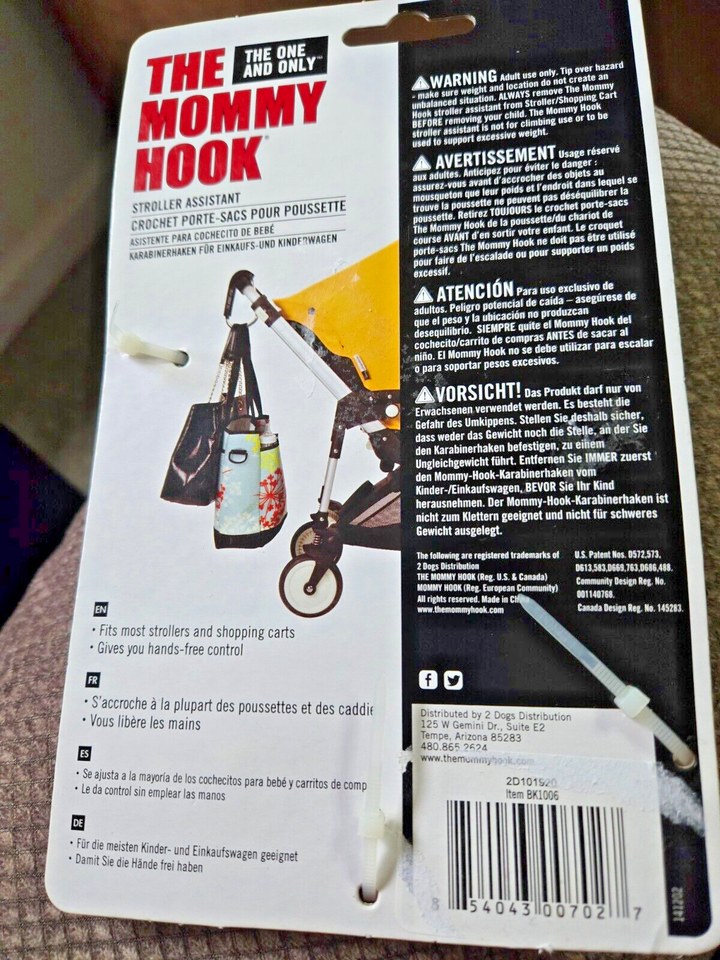 The Mommy Hook Stroller Assistant Accessory~black The Must Have! New ...