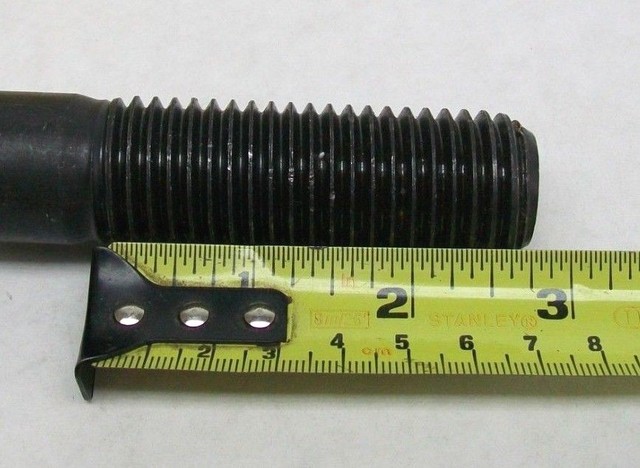 (1) NEW 1-8 X 5 1/2" 12 POINT FLANGE CAP FERRY SCREW PLAIN STEEL FREE ...