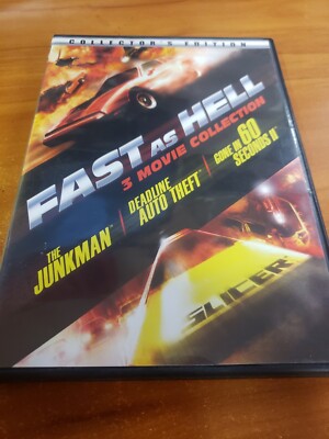 Fast As Hell: 3 Movie Collection (DVD) Deadline Auto Theft/Junkman/Gone ...