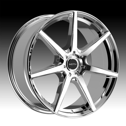4/Motiv 432C Rigor Chrome 20x8.5 5x4.5 / 5x120 40mm (432C-2855740 ...