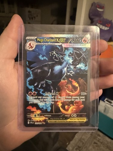 Mega Charizard X EX SIR 125/094 (English) Phantasmal Flames Pokemon TCG ...