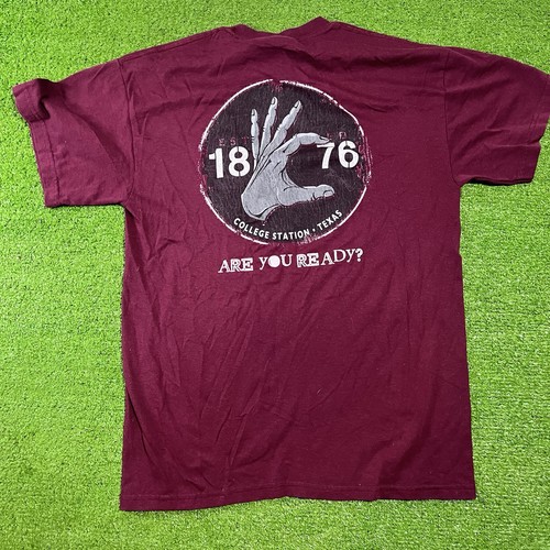 Y2K Texas A&M Shirt MED Aggie Football Wrecking Crew Tee TAMU | eBay