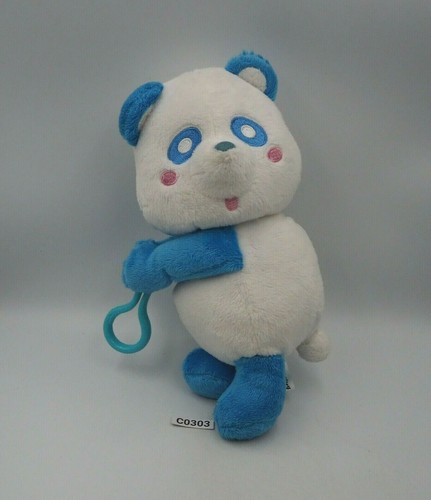 AAA Panda Bear C0303 Blue Furyu Plush 8" Zipper Pouch Bag Toy Doll ...