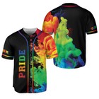 Personalized Name LGBT Love is Love Pride Baseball Jersey Shirt, LGBT ...