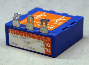 Infitec Inc. TRS512100S200 Time Delay Module 120VAC 100Sec 200Sec TRS ...