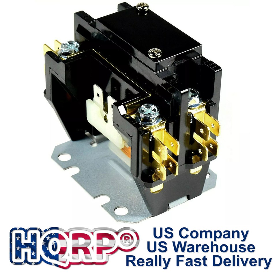 HQRP Single Pole / 1 Pole 30 Amp Condenser Contactor for HN51KC024 P282 ...