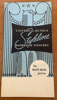 1951 Universal-Rundle The Styleline Bathroom Fixtures The Republic ...