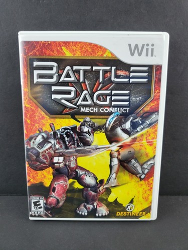 Battle Rage: Mech Conflict (Nintendo Wii, 2009) Game Disc w/ Case ...