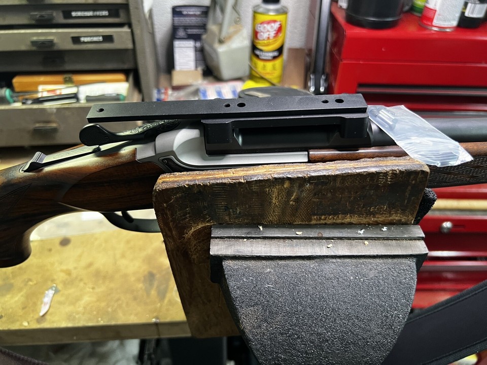 Blaser Saddle Scope Mount By Talley Fits R8, R93, K95 Etc. One Rail. | eBay