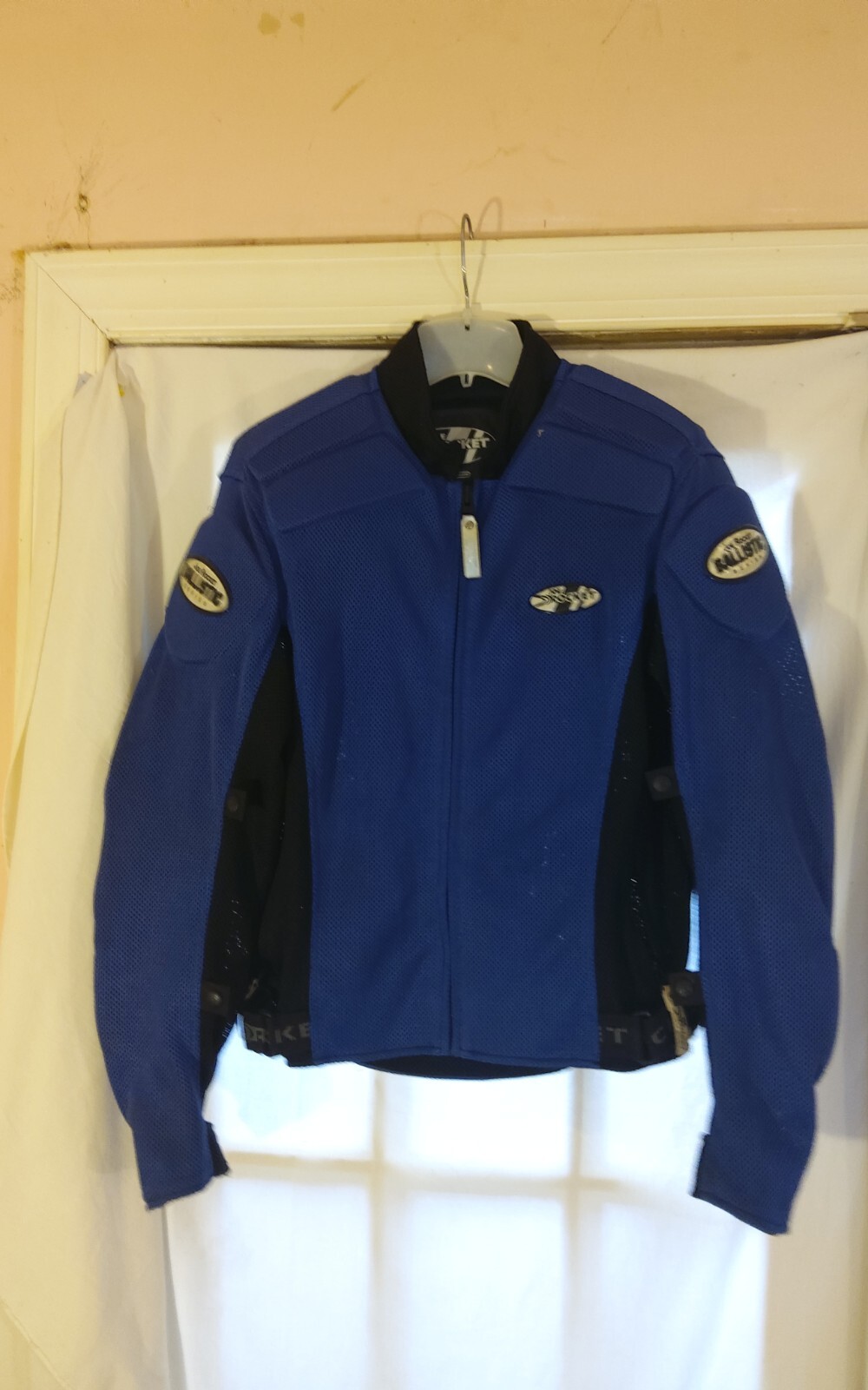 Blue & Black Joe Rocket Ballistic Motorcycle Textile Jacket | eBay