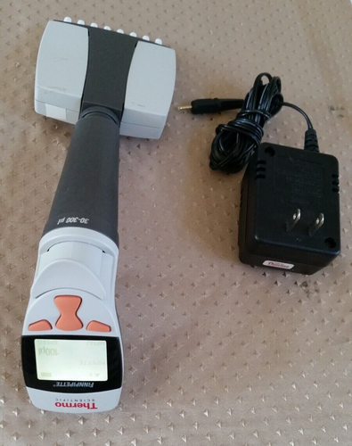 Thermo 8 Channel Finnpipette Novus Electronic Pipette 30-300uL w Power ...