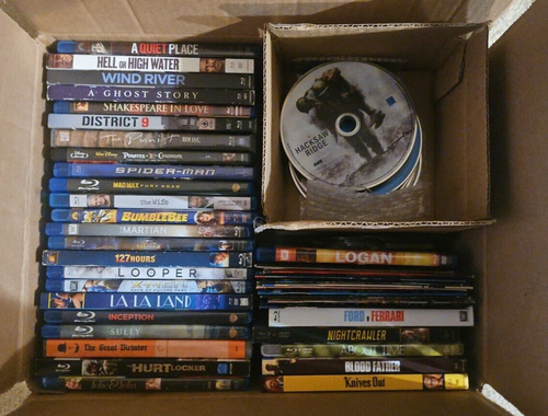 Personal Movie Collection Mixed Set of Blu-rays & DVDs + Misc | eBay