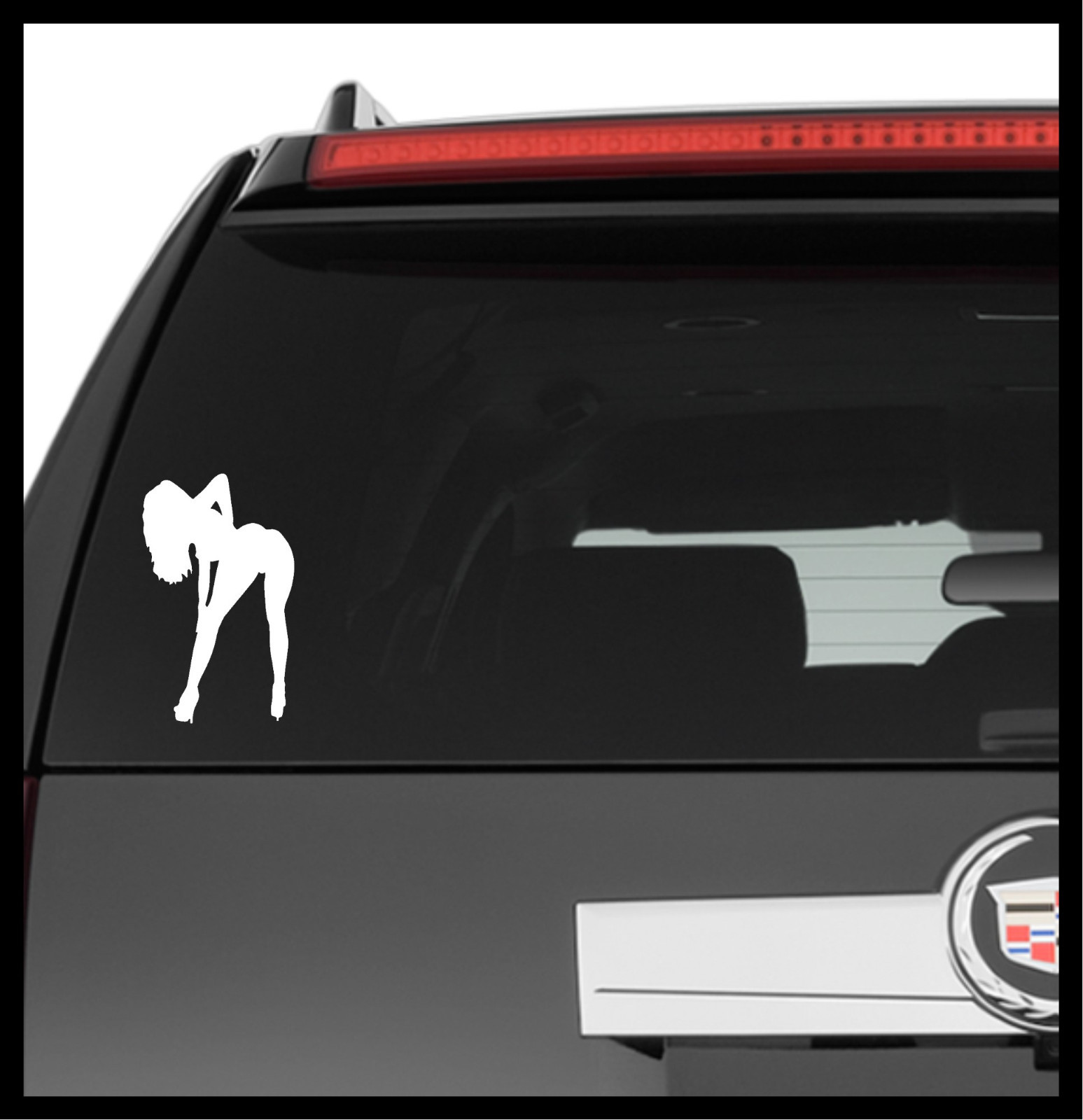 Decal Vinyl Truck Car Sticker - Sexy Hot Women Girl Adult Pinup Bending ...