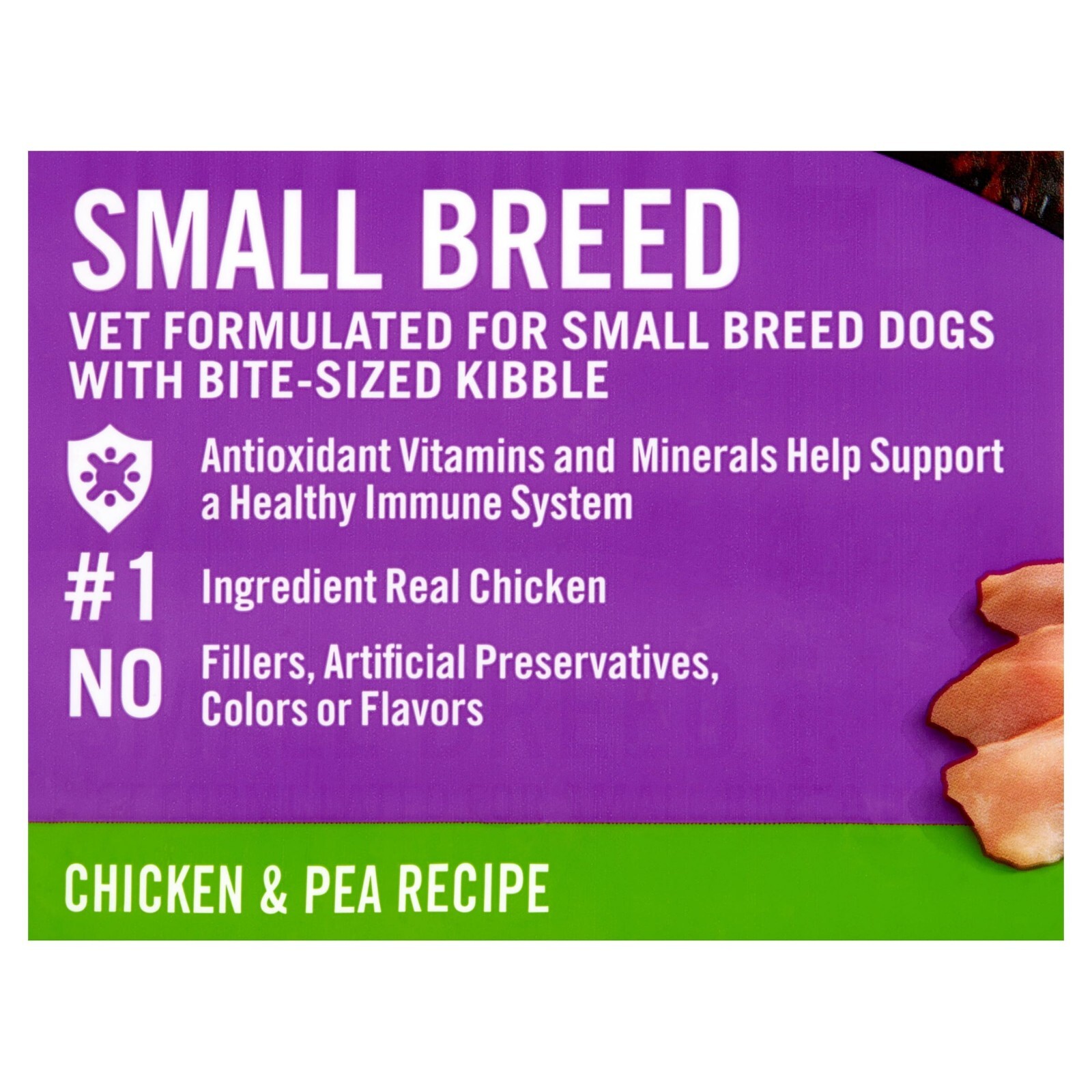 2 Pack Pure Balance Pro+ Small Breed Chicken & Pea Recipe Dry Dog Food ...