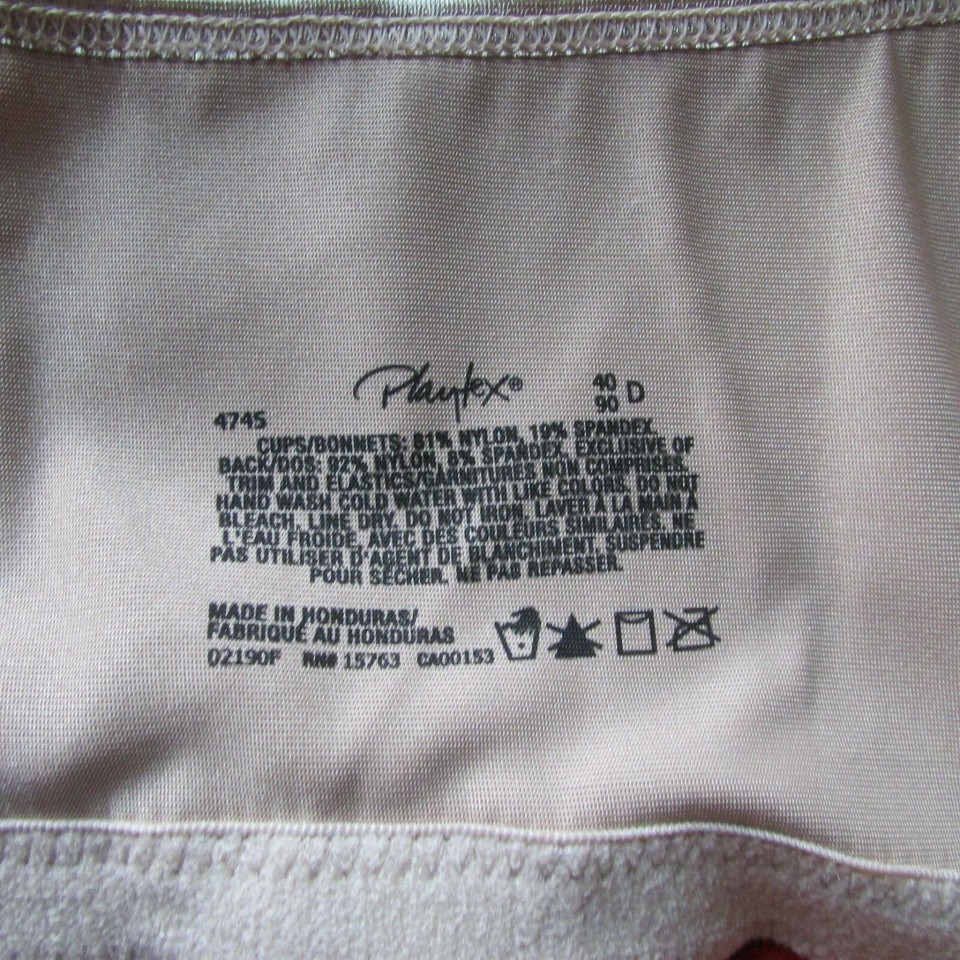 Playtex 18 Hours Ultimate Lift & Support Bra #4745 Nude 40D 4 Way ...